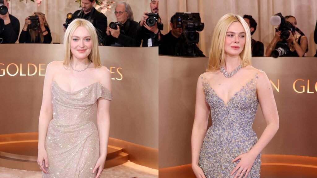 Las Fanning en los Golden Globes 2026: El equilibrio de estilo que ...